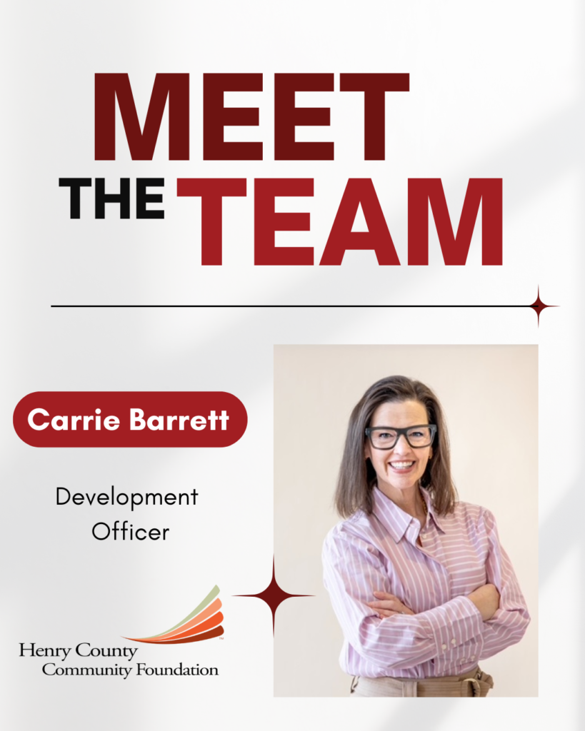 Staff Spotlight: Carrie Barrett, Development Officer | Henry County ...